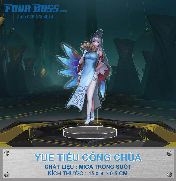 Mô Hình Tướng Yue Tiểu Công Chúa Trong Game Liên Quân Mobile - Arena of ...
