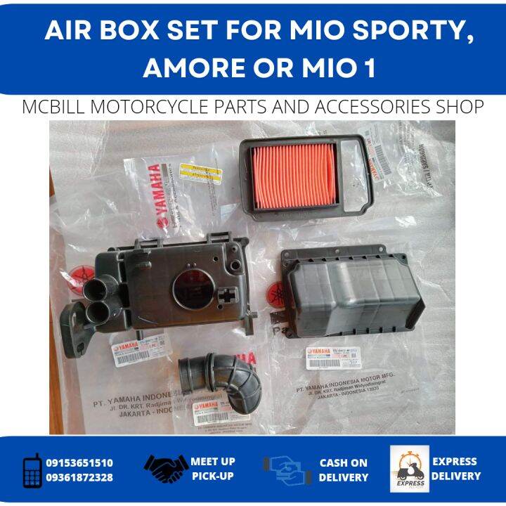 Original Airbox set for mio sporty | Lazada PH