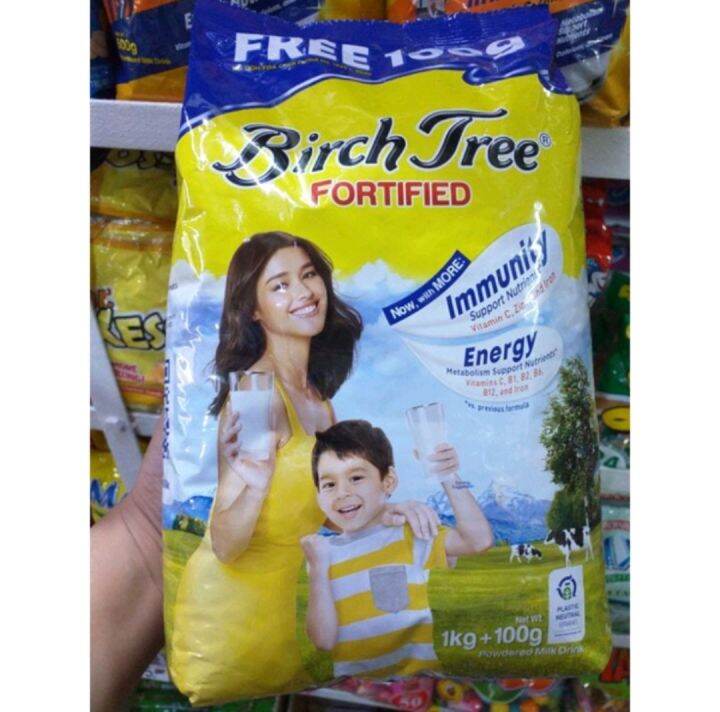 Birch Tree Fortified Powdered Milk Drink 1 Kilo + 100g ( Limited ) | Lazada PH