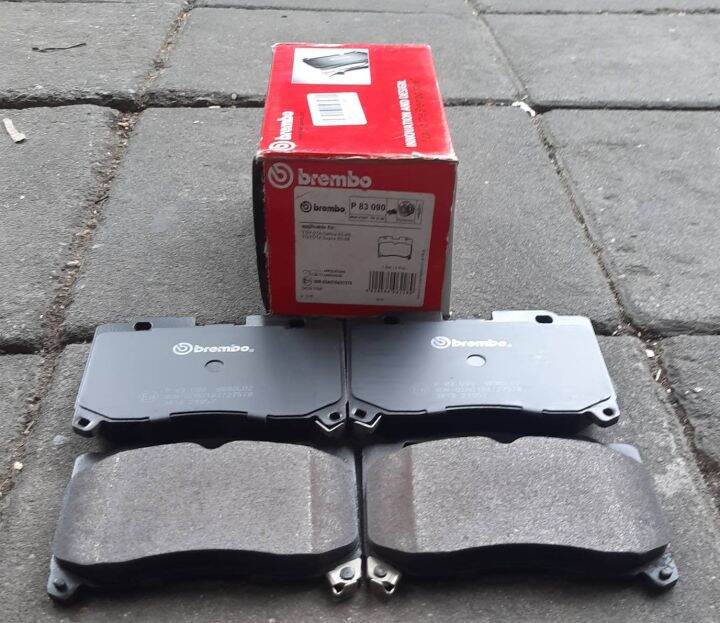 ผ้าเบรคหน้าToyota Supea JZA80 brembo black lowmetalic | Lazada.co.th