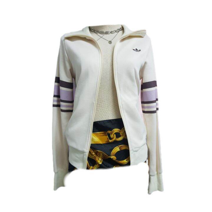 Adidas เสื้อแขนยาว เสื้อคลุม มือสอง_tj001 | Lazada.co.th