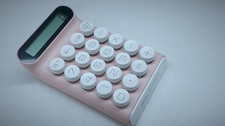 Locock Calculator Portable 20 Keys Multifunctional 10 Digital LCD ...