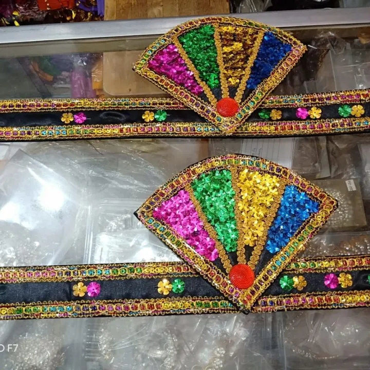 Topi adat aceh tari saman // Topi aceh // Aksesoris kepala tari saman ...