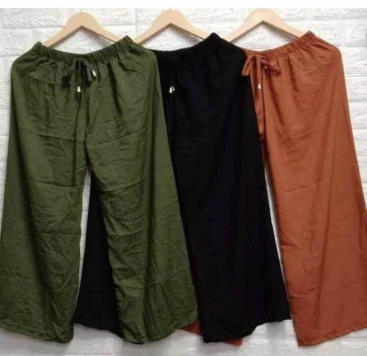 CHALLIS SQUARE PANTS PLUS SIZE! | Lazada PH