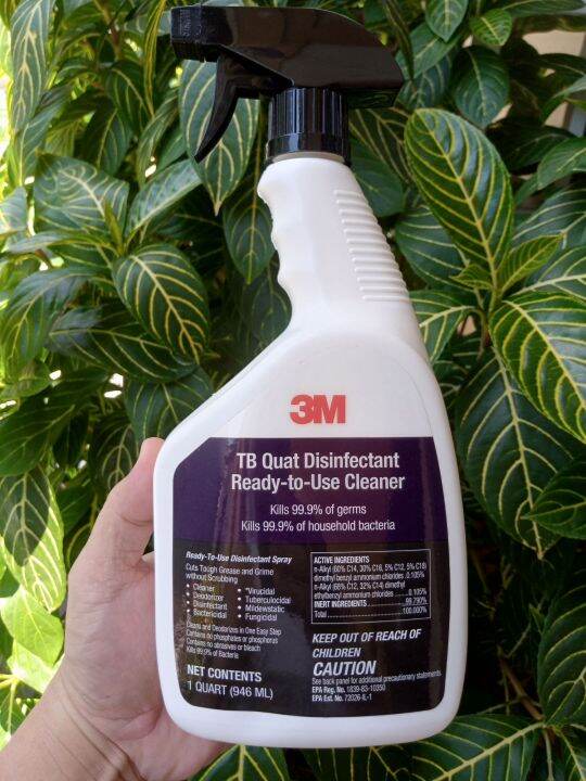 3M Quat Disinfectant Ready to ause Cleaner(946ml) | Lazada PH