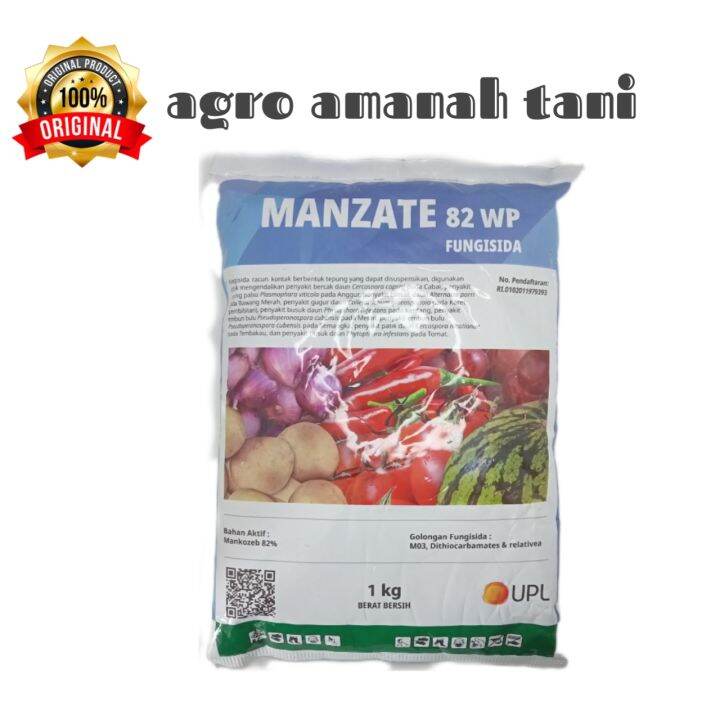 MANZATE 1 KG 82 WP FUNGISIDA KONTAK MANKOZEB FUNGISIDA KONTAK MANZATE ...