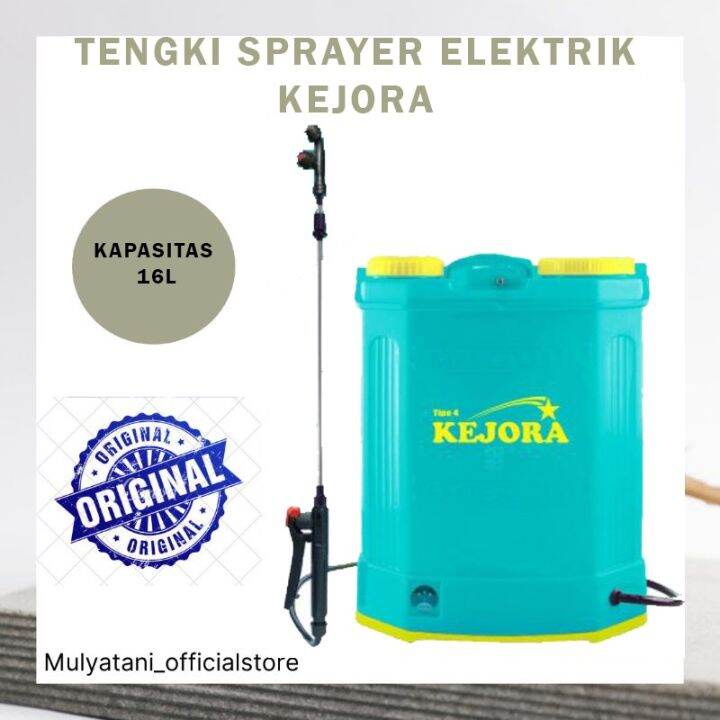 Tanki/ tengki sprayer alat semprot elektrik kejora 16 liter | Lazada ...