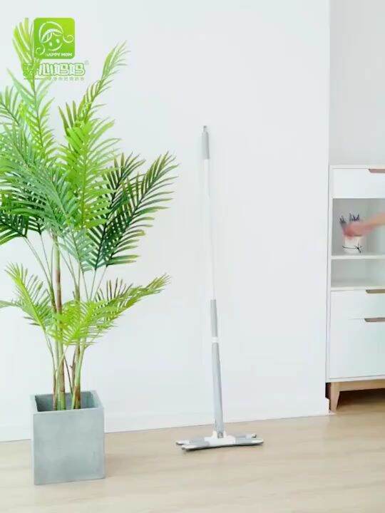 Alat Pel Pengepel Lantai Super Mop Peras Air Otomatis X Shape Ukuran 37 ...