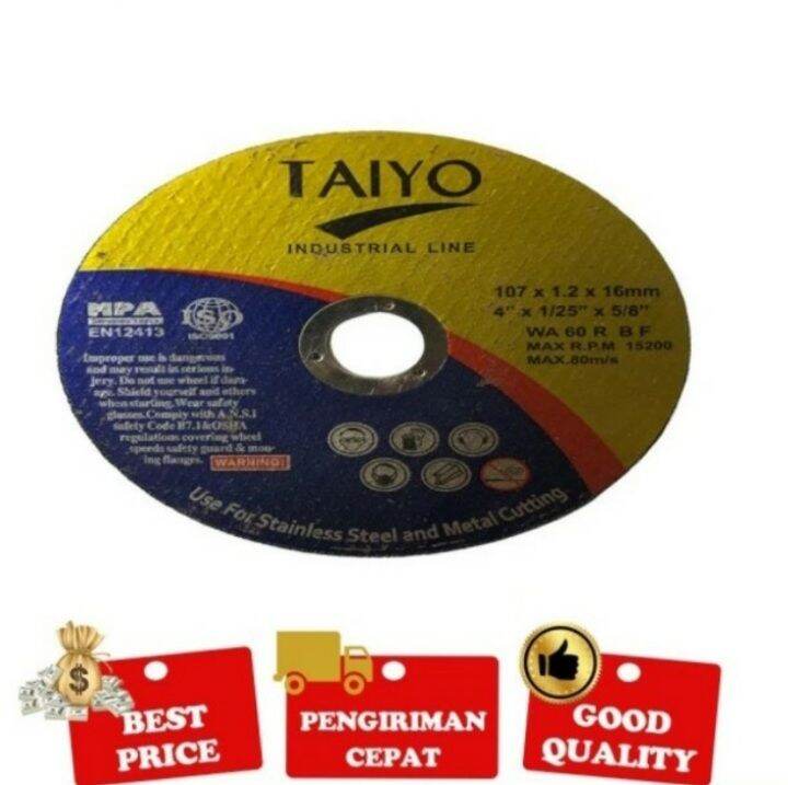 Mata Gerinda Potong- Mata Gerinda Tipis- Batu Gerinda Potong Taiyo 4inc ...