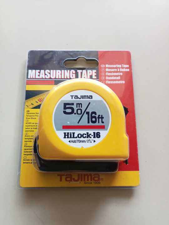 meteran tajima original 5m | Lazada Indonesia