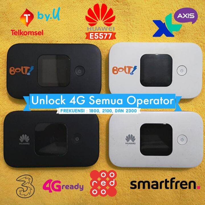 MiFi Huawei E5577 ex Bolt Unlock 4G Semua Operator Bypass ON | Lazada Indonesia