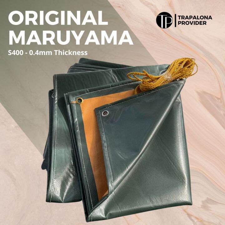 WITH FREE ROPE! 5x8ft ORIGINAL MARUYAMA S400 TRAPAL | LONA | TOLDA ...