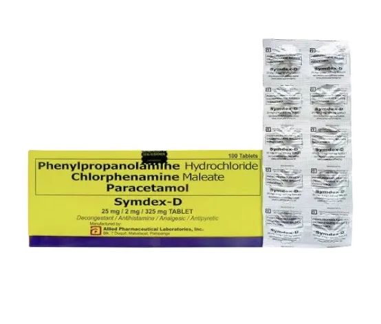 Phen + CPM + Pra325mg Tab- (SYM-D) 100 Tabs. | Lazada PH