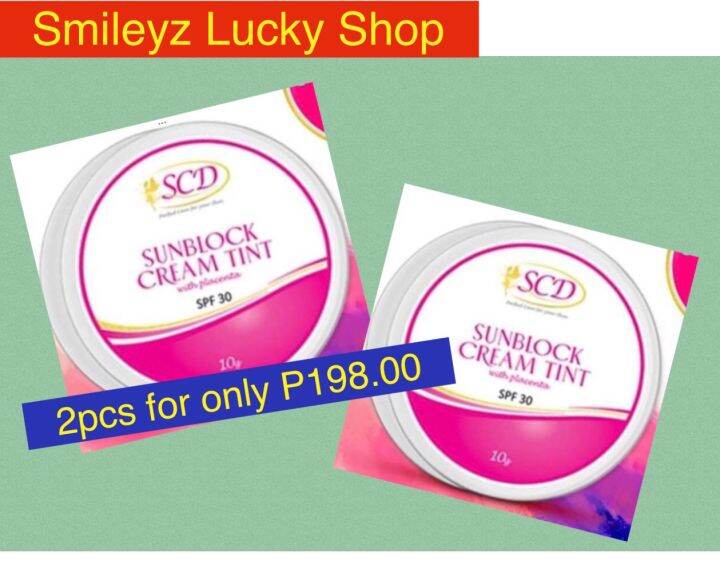 SCD Sunblock Creamtint with Placenta spf30 Bundle | Lazada PH