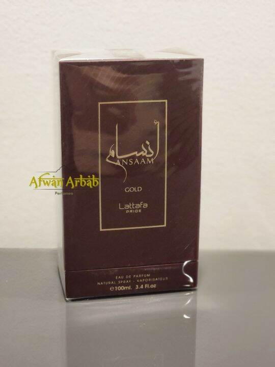 AA Lattafa Pride Ansaam Gold EDP 100ml for Women | Lazada PH