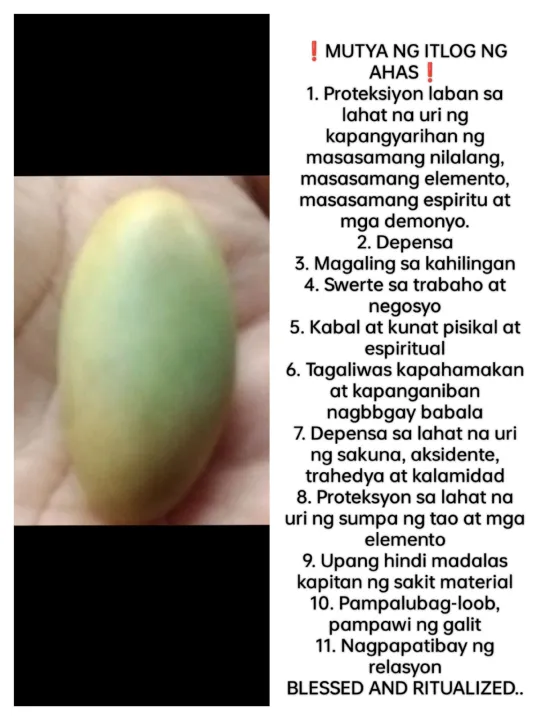 TRABUNGKO O MUTYA NG ITLOG NG AHAS-pangkalahatan pampaswerte | Lazada PH