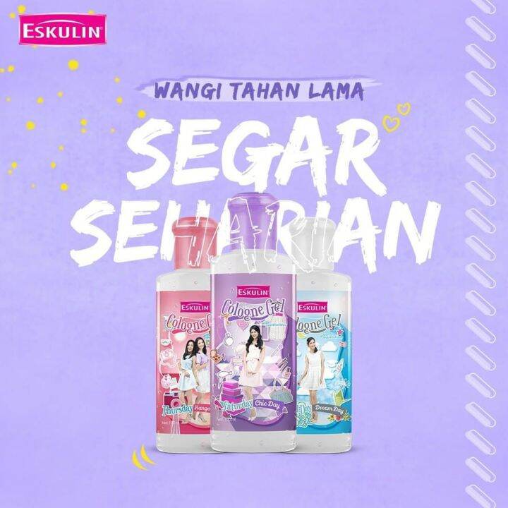 ESKULIN COLOGNE GEL 100 ML ORIGINAL 100 % | Lazada Indonesia