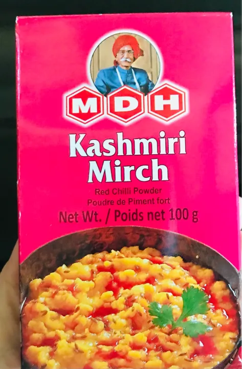 MDH Kashmiri Mirch Red Chili Powder 100g | Lazada PH