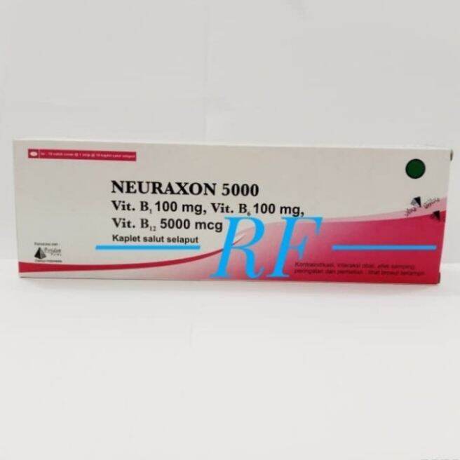 Neuraxon 5000 Caplet isi 100 (Pyridam Farma) | Lazada Indonesia