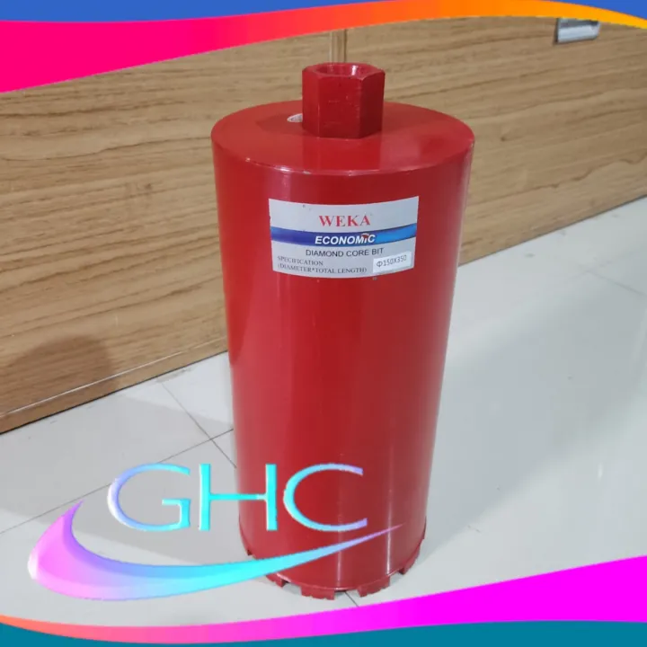 Mata Bor Coring Beton 6 Inch Original Diamond Core Drill 150 mm Weka ...