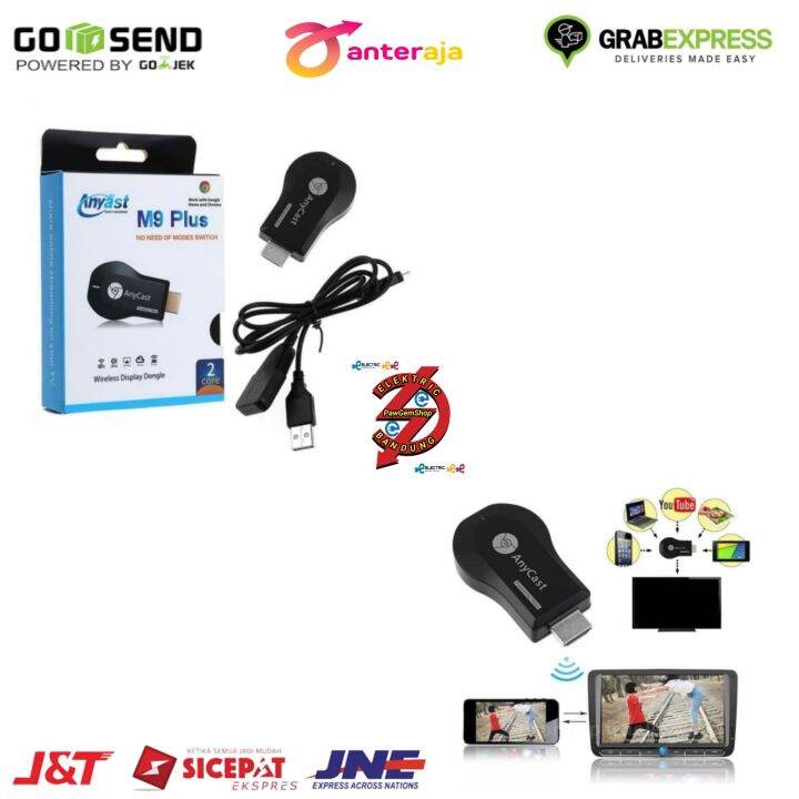 ANYCAST M4 PLUS 1080P Anycast WIFI | Lazada Indonesia
