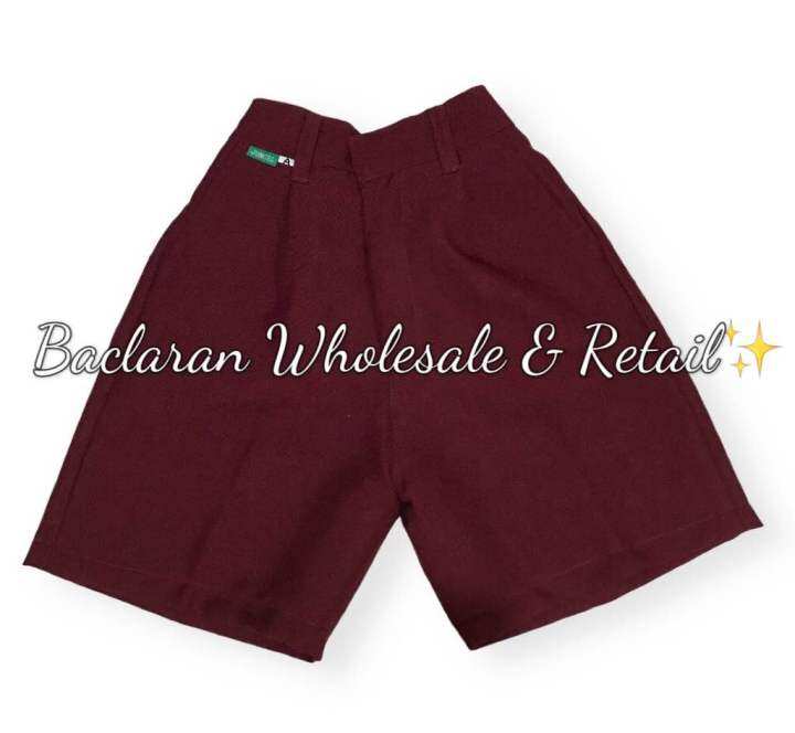 Short Maroon School Uniform | Lazada PH