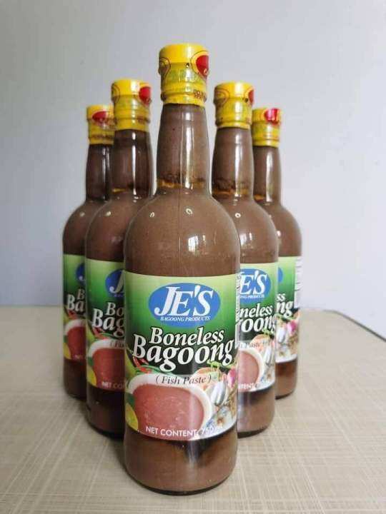 Boneless Bagoong Original 750ML (JE'S Products) | Lazada PH