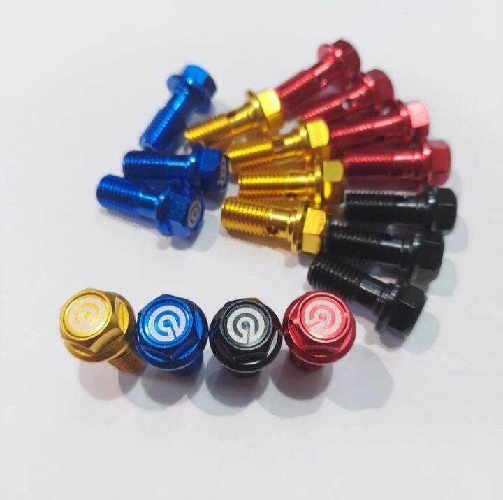baut banjo bremb0 drag kasar full cnc gold red blue black baut kaliper baut selang baut master ...