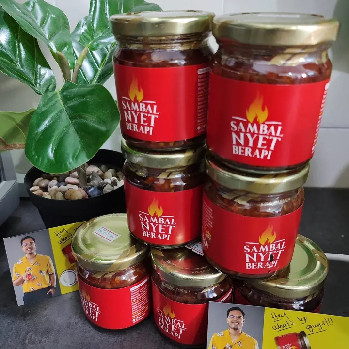 🔥READYSTOCK ORIGINAL SAMBAL NYET BERAPI KHAIRULAMING 🔥 | Lazada