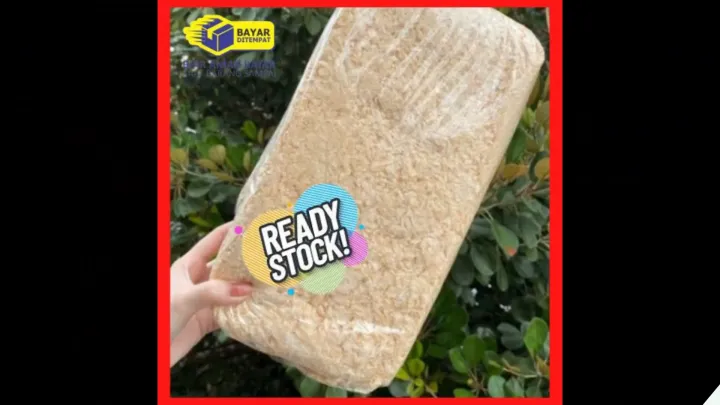 SERBUK KAYU PINUS ALAS KANDANG HAMSTER kemasan 300gr Grade A - Alas ...