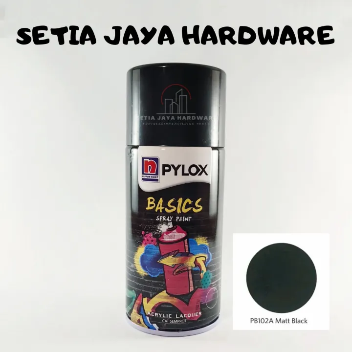 Pylox Basics Black Doff (PB 102A Matt Black) / Pylok Basics Black Doff ...