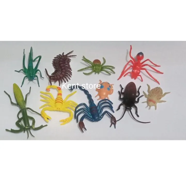 MAINAN HEWAN SERANGGA ISI 10 PCS / INDRCT WORLD/ BINATANG SERANGGA ...