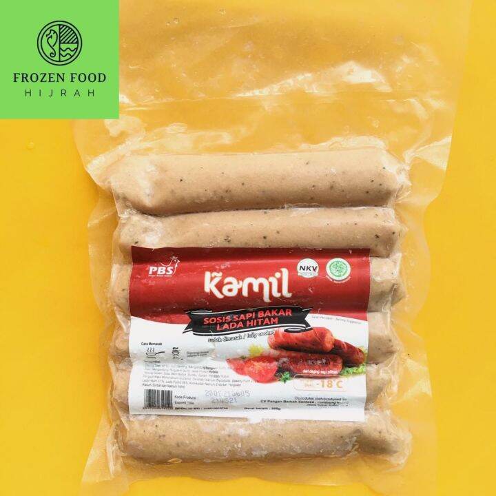 Kamil Sosis Sapi Bakar Lada Hitam 500 gr | Lazada Indonesia