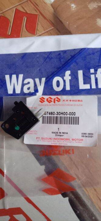 Switch Assy stop/saklar lampu rem depan FU injeksi PNP kesmash Shogun ...