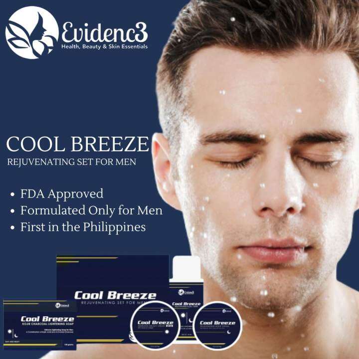 Evidence Cool Breeze Rejuvenating Facial Set for Men by Evidenc3 Acne ...