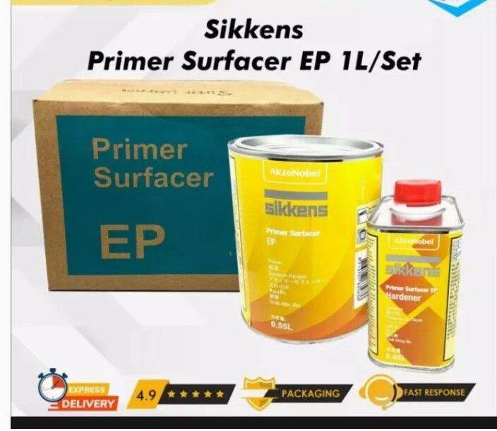 Epoxy Sikkens Primer Surfacer PSEP 1L/Set Epoksi Epoxy Foxy Epoxy ...