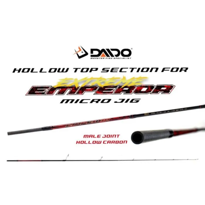 Ujung Joran / Top Section Daido Extreme Emperor Micro Jig 662 | Lazada Indonesia