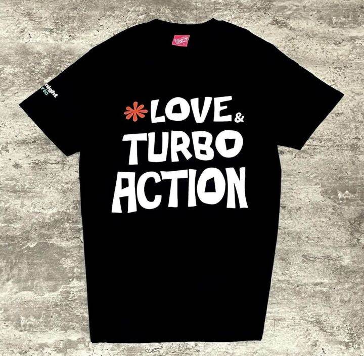 Tshirt band goodnight electric love & turbo action official merchandise ...