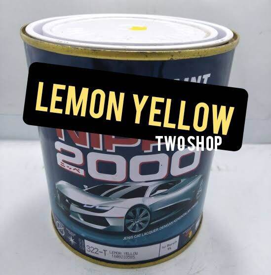 CAT KUNING LEMON NIPPE CAT KUNING TERANG 1 KG | Lazada Indonesia