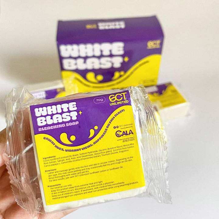 SCT Unlimited White Blast Soap 70grams | Lazada PH