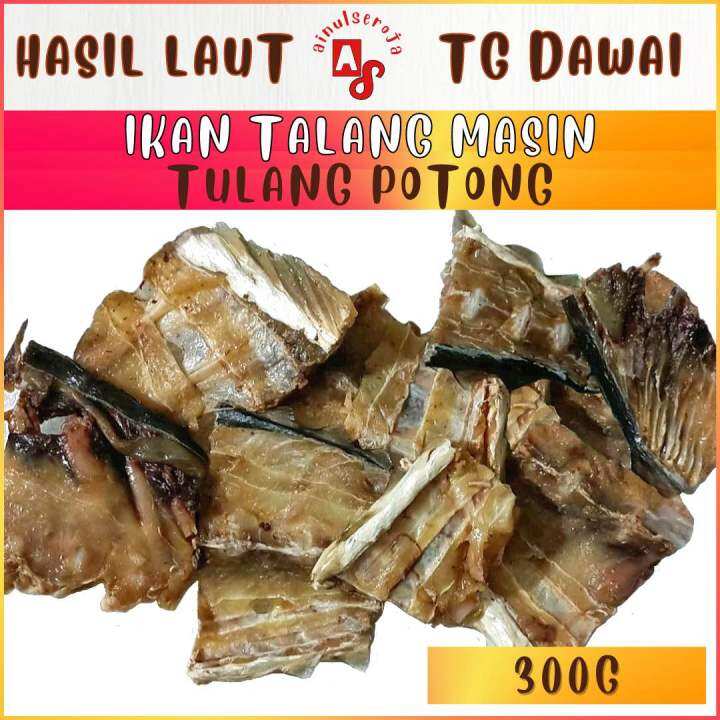Tulang Ikan Talang Masin Tanjung Dawai 300g | Lazada