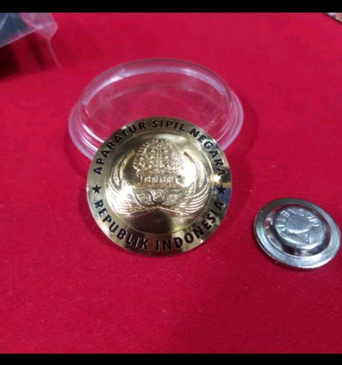 Pin korpri / pin ASN / atribut ASN | Lazada Indonesia