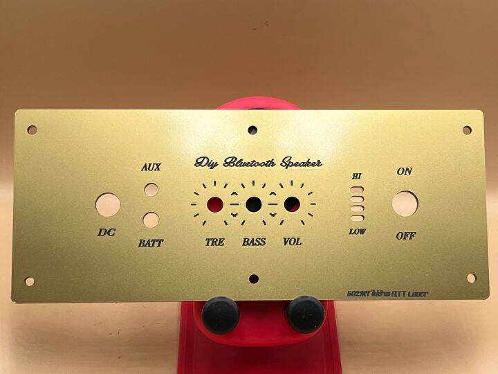 เพลทอะคิลิก zk-502mt(ช่อง5*18)วัตแบตแบบขีดไม่ย้ายสีทองหนา3มิล | Lazada ...