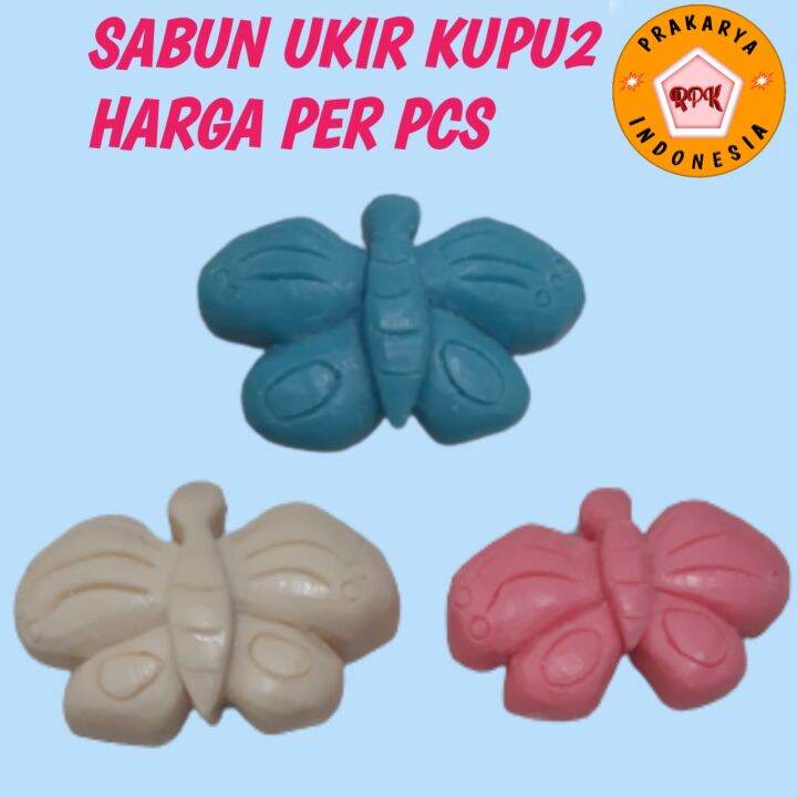 UKIRAN SABUN BENTUK KUPU | Lazada Indonesia