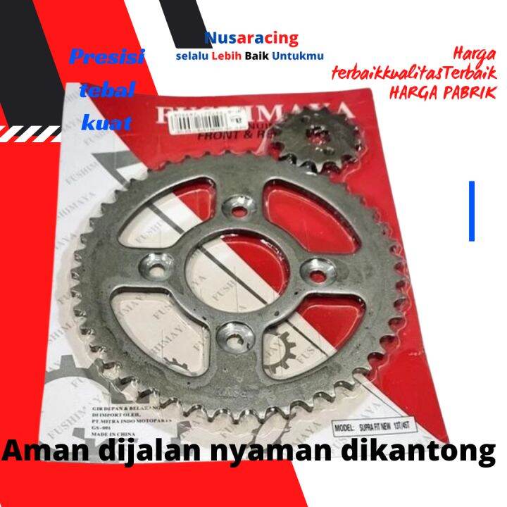 GEAR GIR GER SET SUPRAPIT NEW KHARISMA SUPRA X 125 BLADE REVO ABS REVO ...