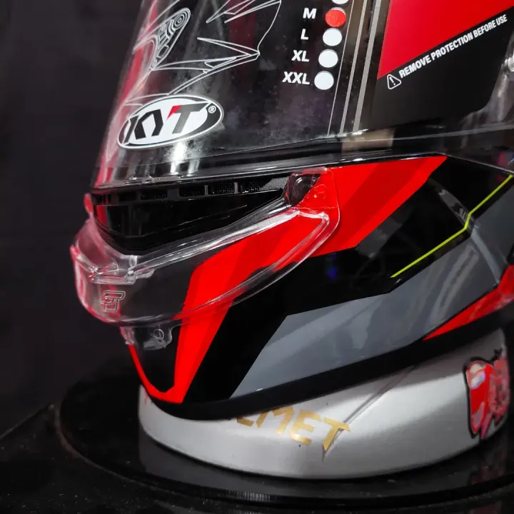 Spoiler Depan Kyt TT Course Mouth pad Kyt tt course | Lazada Indonesia