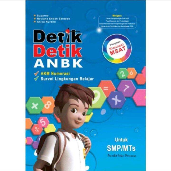 BUKU DETIK DETIK ANBK 2022 AKM NUMERASI SMP/MTs INTAN PARIWARA | Lazada ...