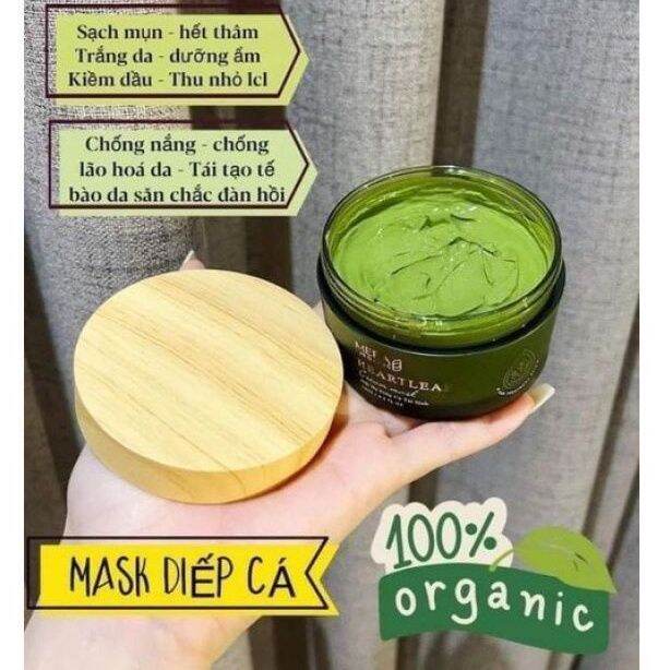 💆‍♀️Genuine Meea Organic Reborn Lettuce Mask (120g) Mặt nạ diếp cá MEEA ...