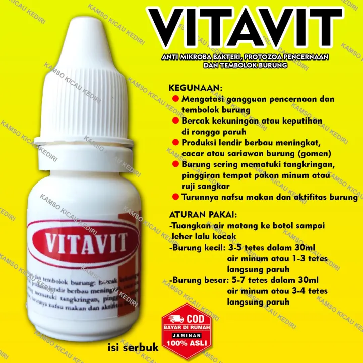 VITAVIT solusi mikroba,bakteri, protozoa,pencernaan dan, tembolok ...