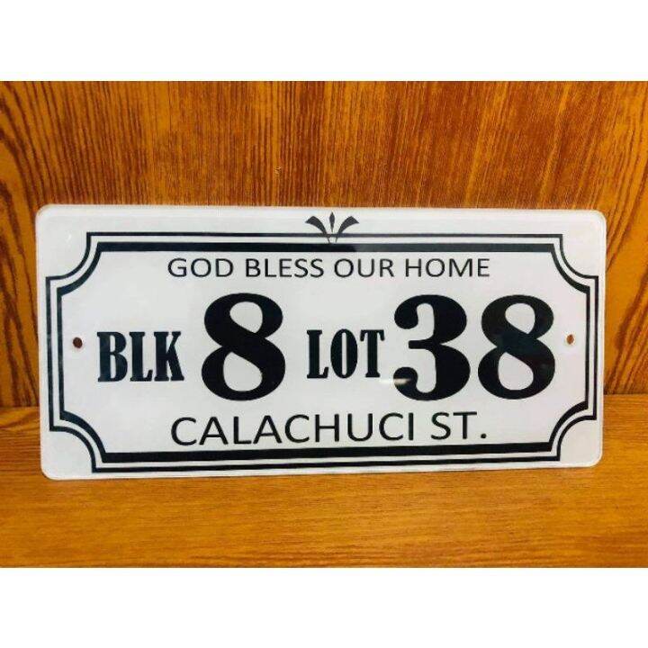 HOUSE HOME ADDRESS PLATE | Lazada PH